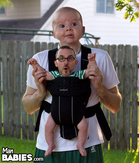 ManBabies – Funny and a little disturbing photos of men and their ...