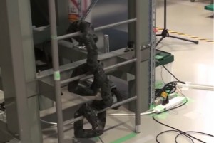 Scientists built a terrifying robot snake that can climb ladders ...