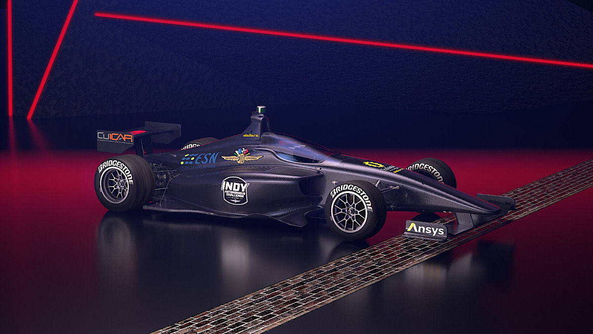 Indy has selected the AI-powered cars for its autonomous challenge race ...