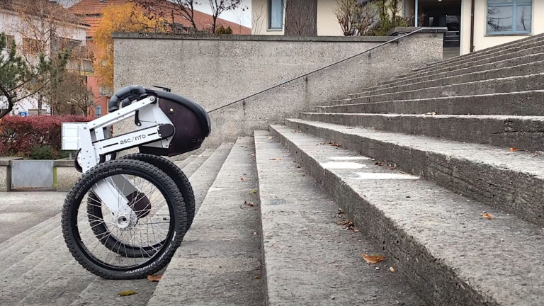 Autonomous Two-Legged Robot Ascento Pro Has Motorized Wheels, Jumps ...