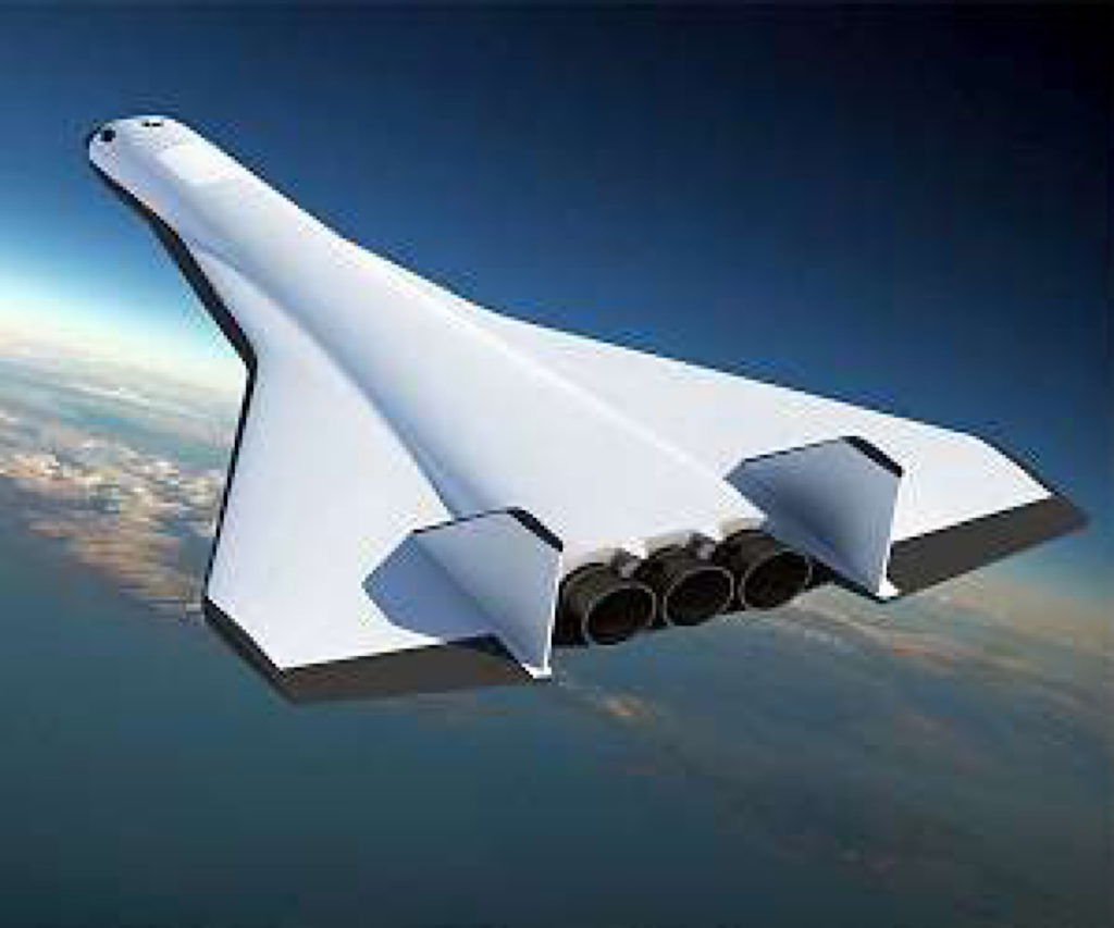 New tech spurs spaceplane vision: halfway around world in 40 minutes ...