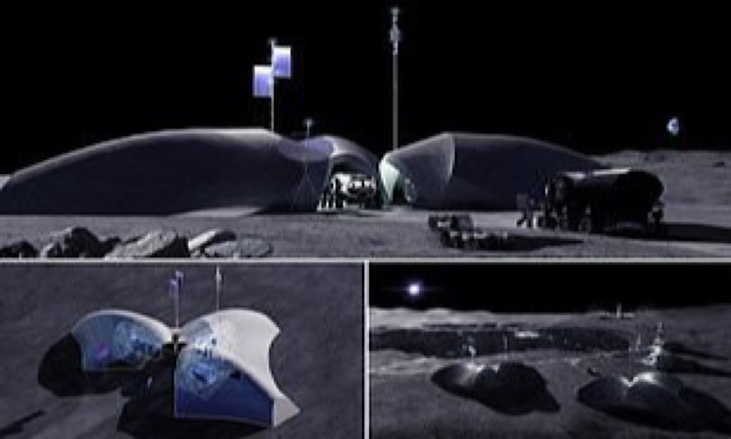 Could this be the first human outpost on the MOON? Bunker made from 3D ...