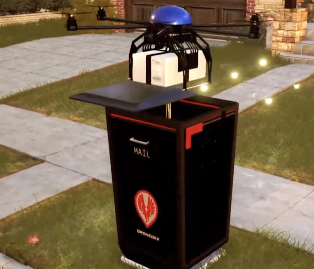 Dronedek offers ‘next generation’ mailbox for drone, robotic delivery ...
