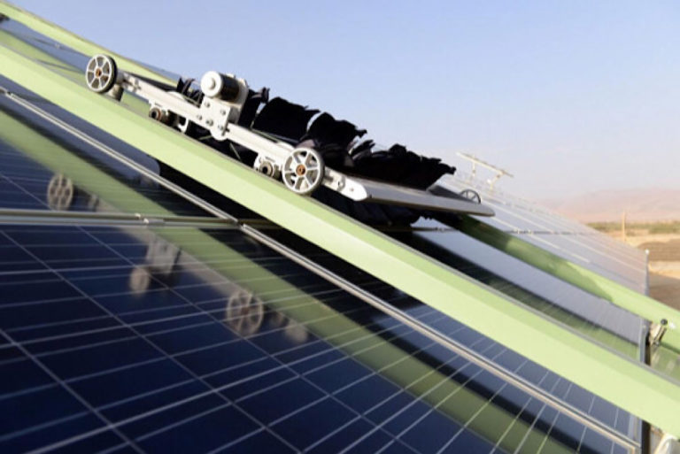 Israeli Robots To Dry-Clean Solar Panels In India – Impact Lab