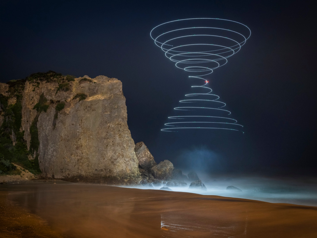 Illuminating the Night: Capturing the Artistry of Light Cones through ...