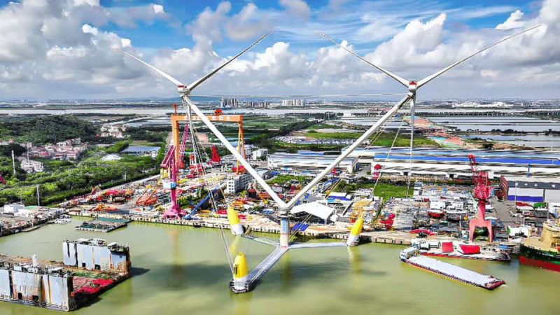 MingYang Smart Energy Launches World’s Largest Floating Wind Turbine ...