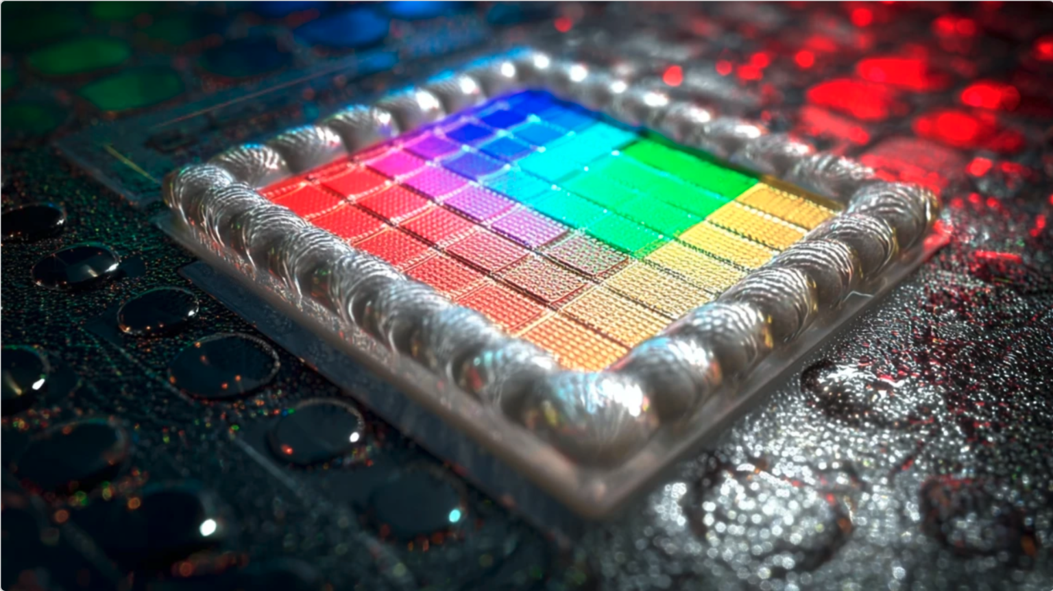 The Rainbow Chip: How One Laser Becomes Many Colors Without Trying ...